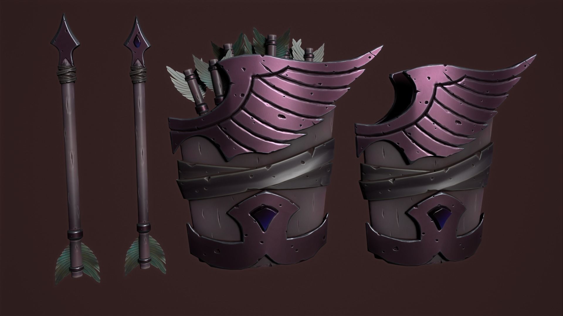 3D model Rune crossbow VR / AR / low-poly | CGTrader