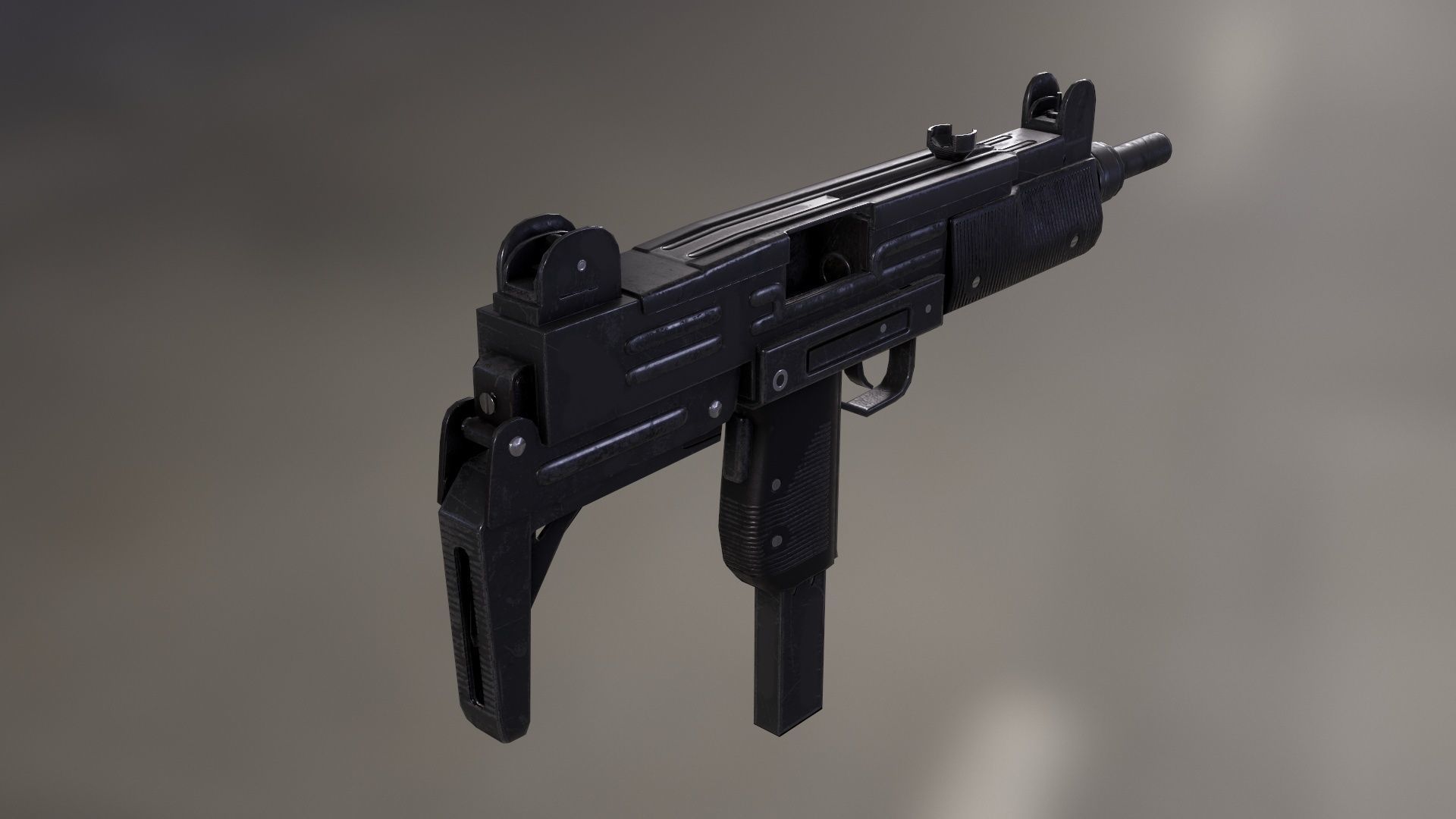 3D model IMI Uzi VR / AR / low-poly | CGTrader