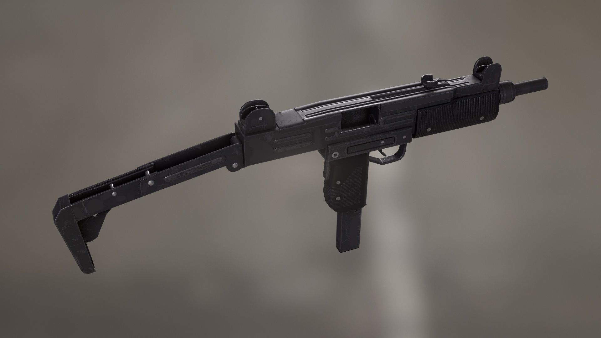 3D model IMI Uzi VR / AR / low-poly | CGTrader