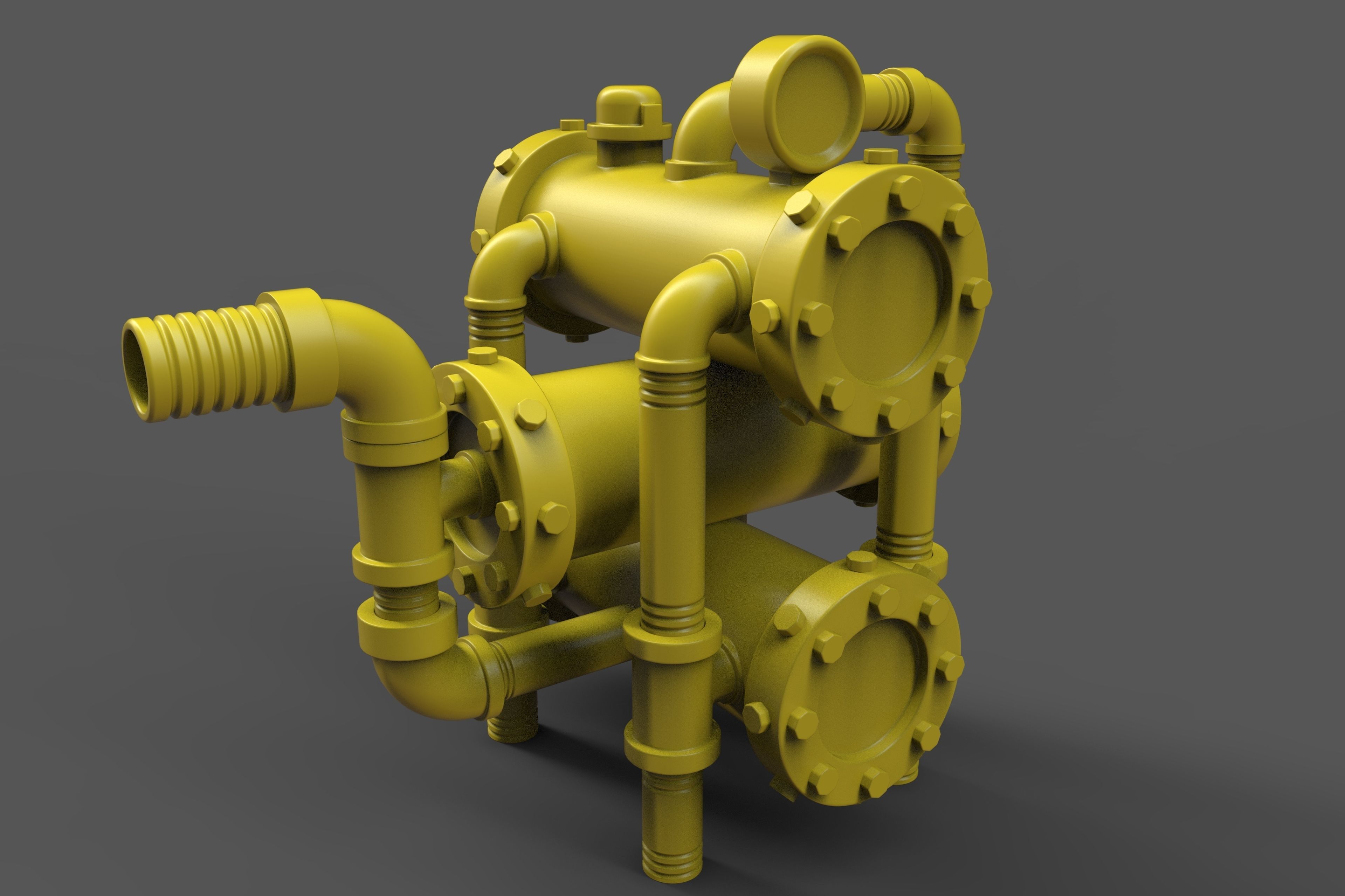 old Water Pipe 3D model | CGTrader