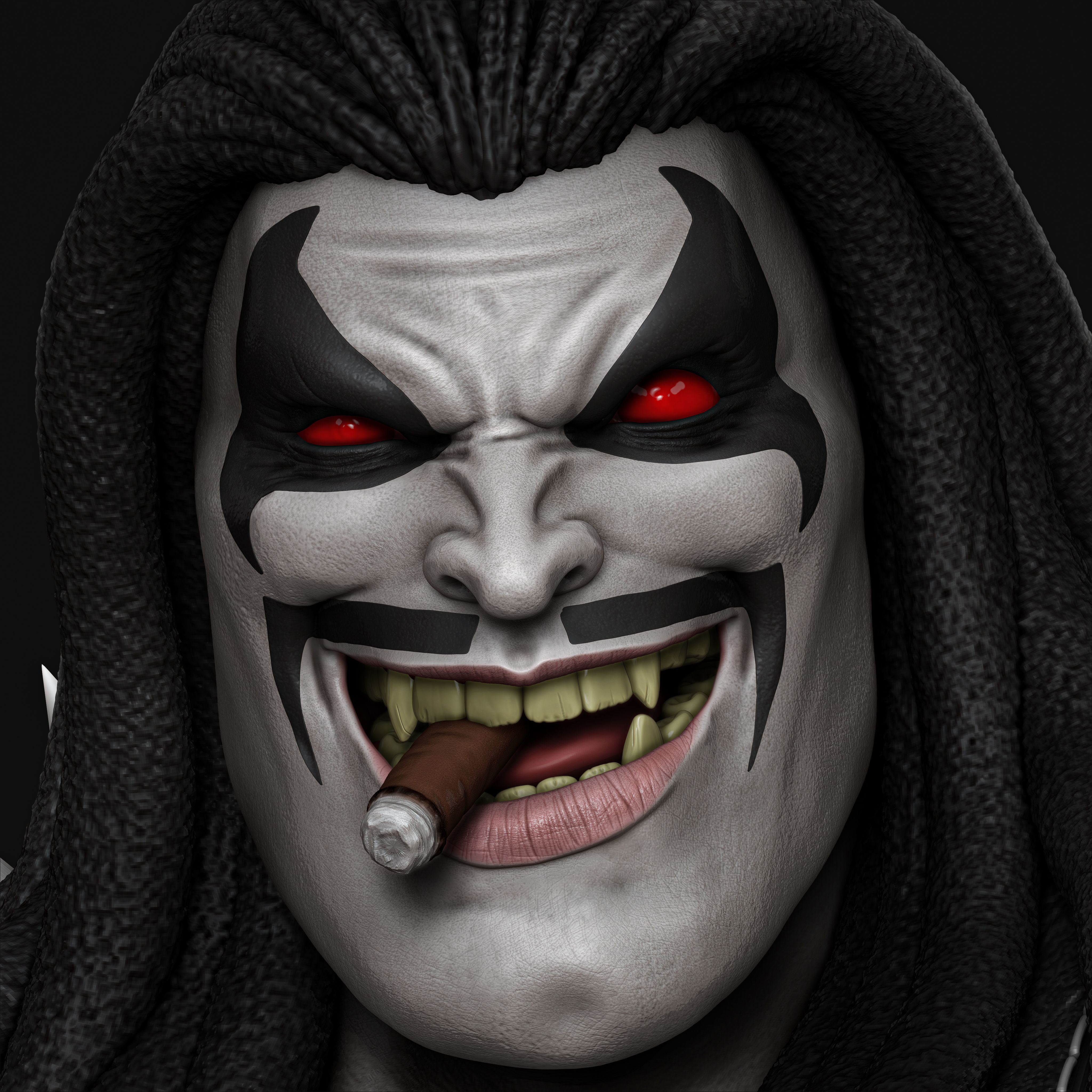 Lobo collectible custom 3D model 3D printable | CGTrader