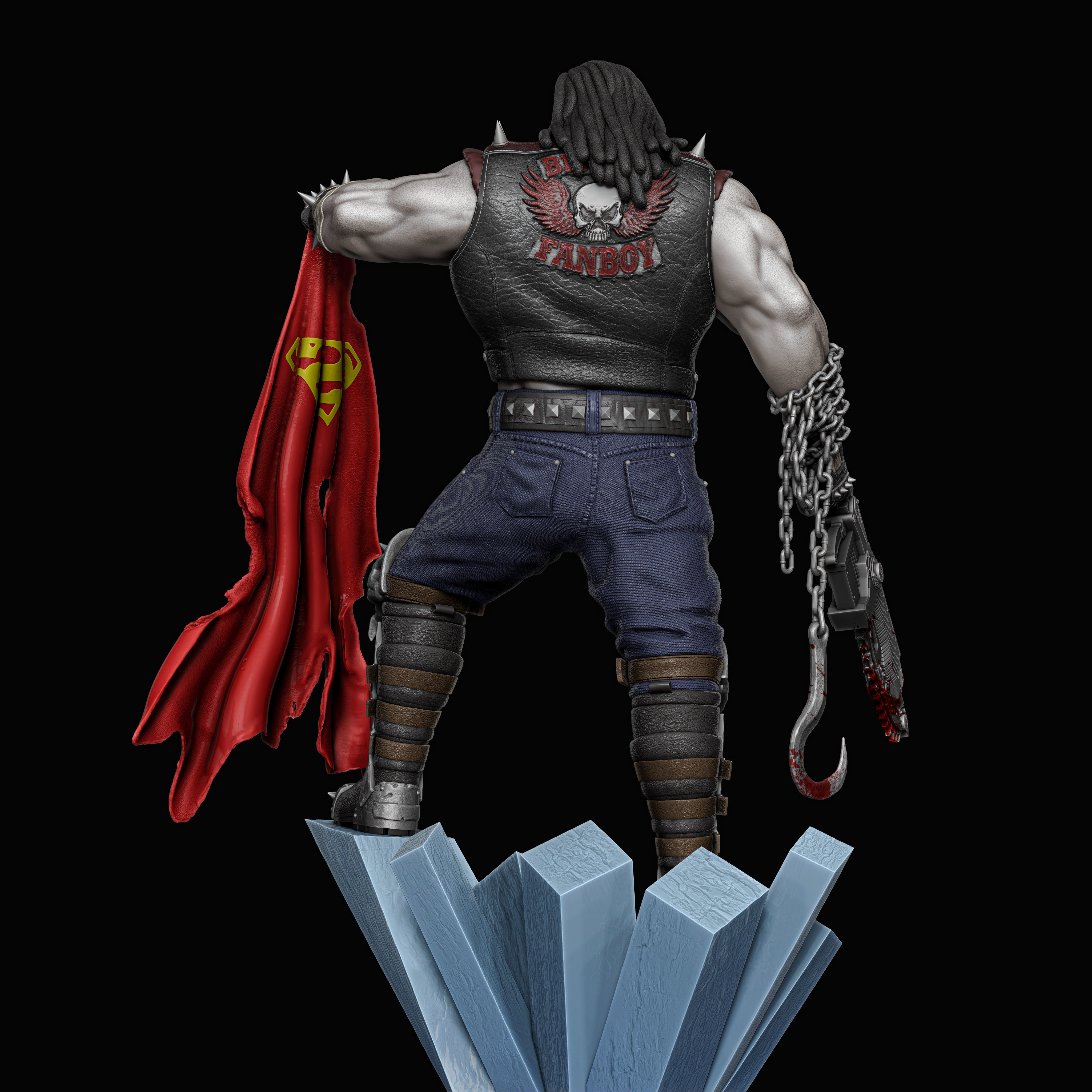 Lobo collectible custom 3D model 3D printable | CGTrader