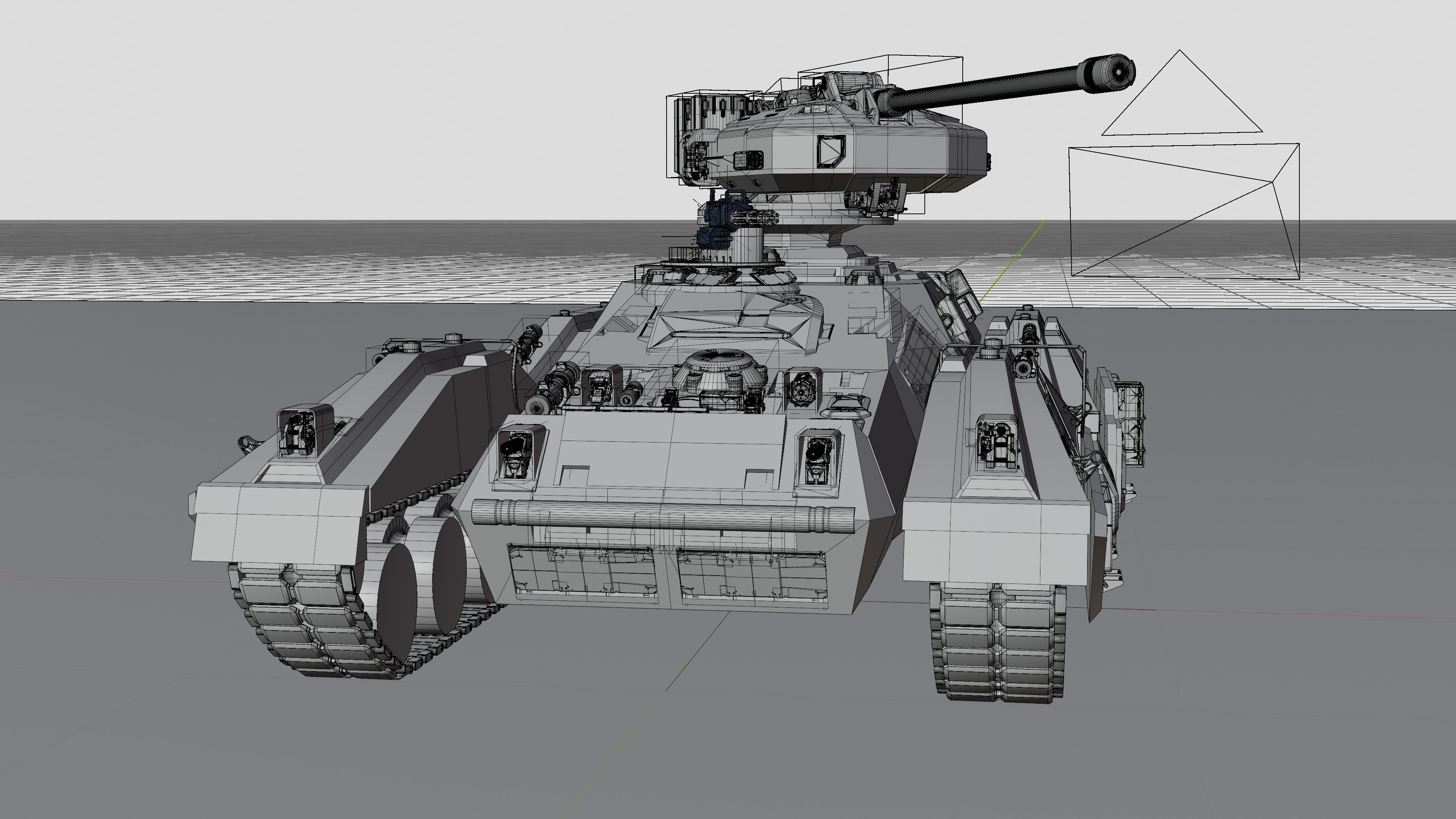 Sci-Fi Tank - Halo Scorpion free 3D model | CGTrader