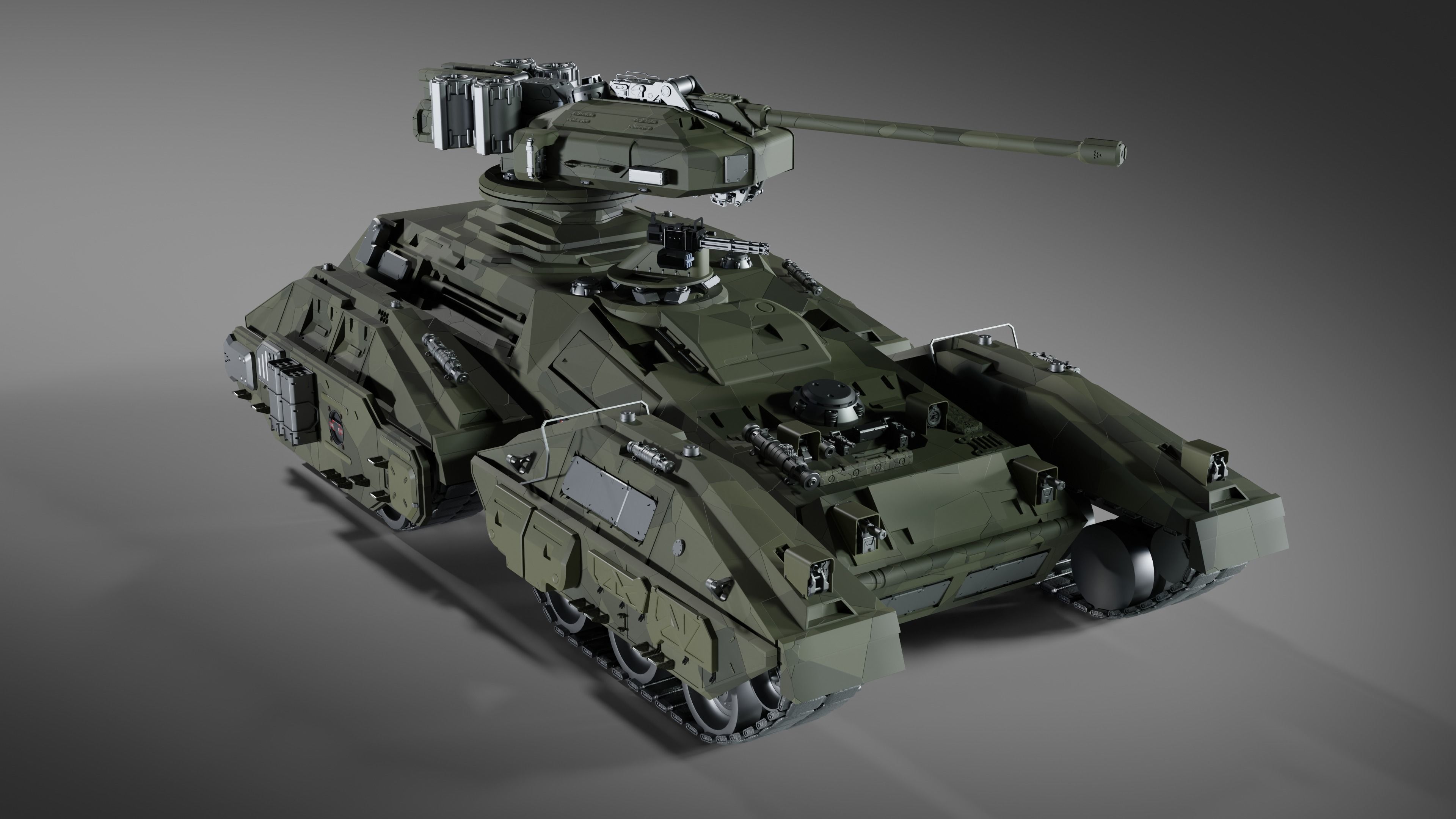 Sci-Fi Tank - Halo Scorpion free 3D model | CGTrader