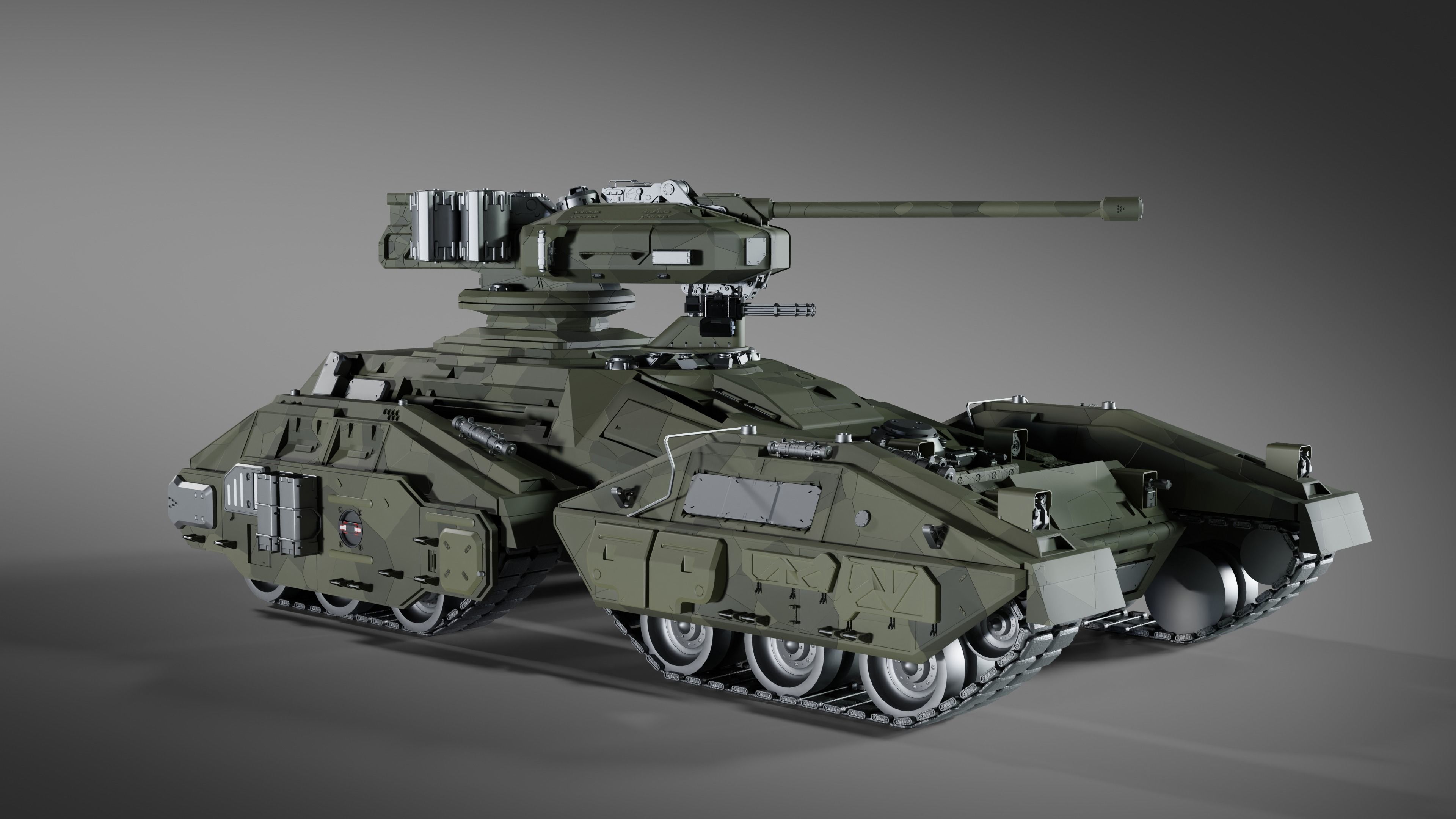 Sci-Fi Tank - Halo Scorpion free 3D model | CGTrader