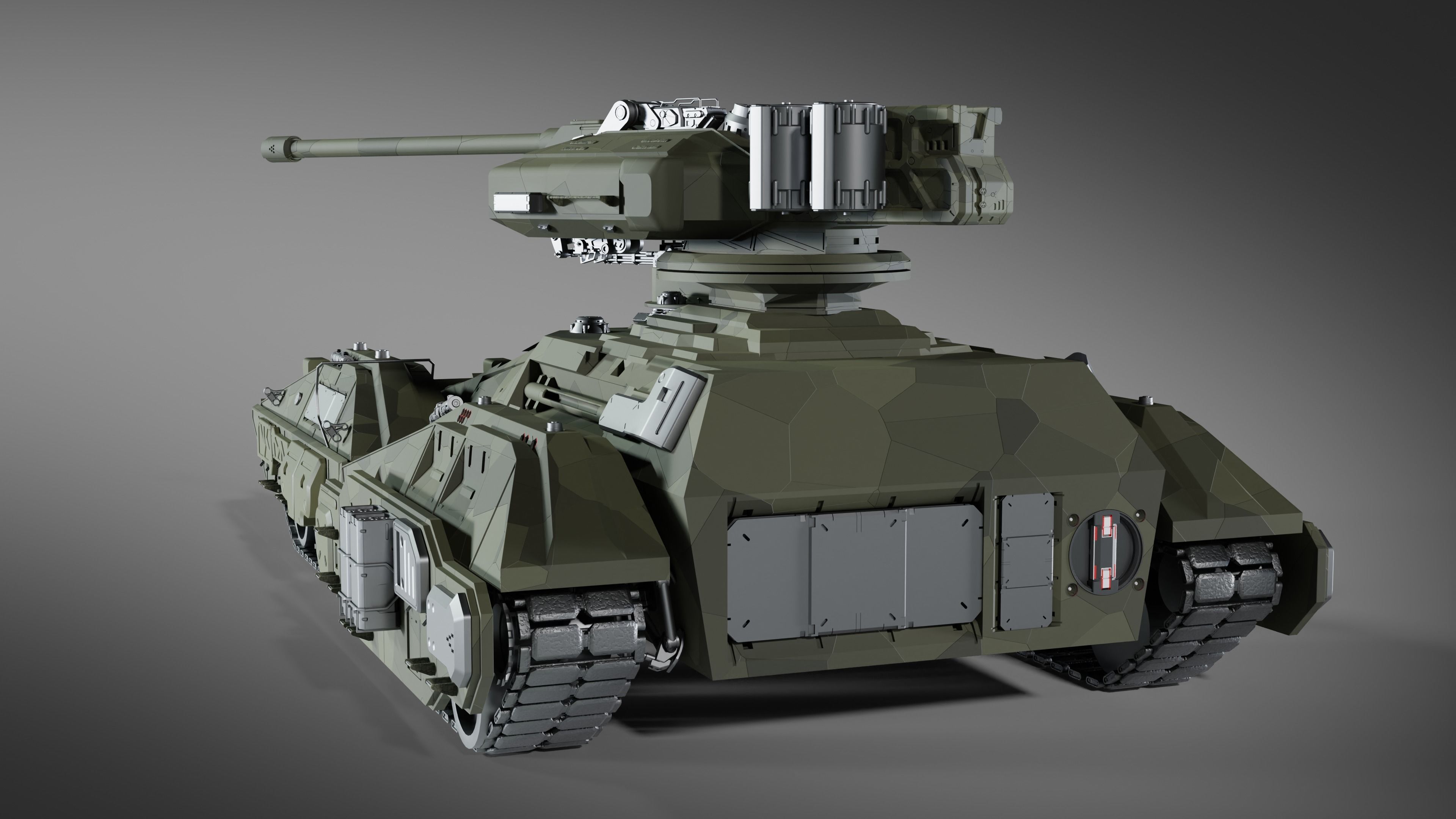 Sci-Fi Tank - Halo Scorpion free 3D model | CGTrader