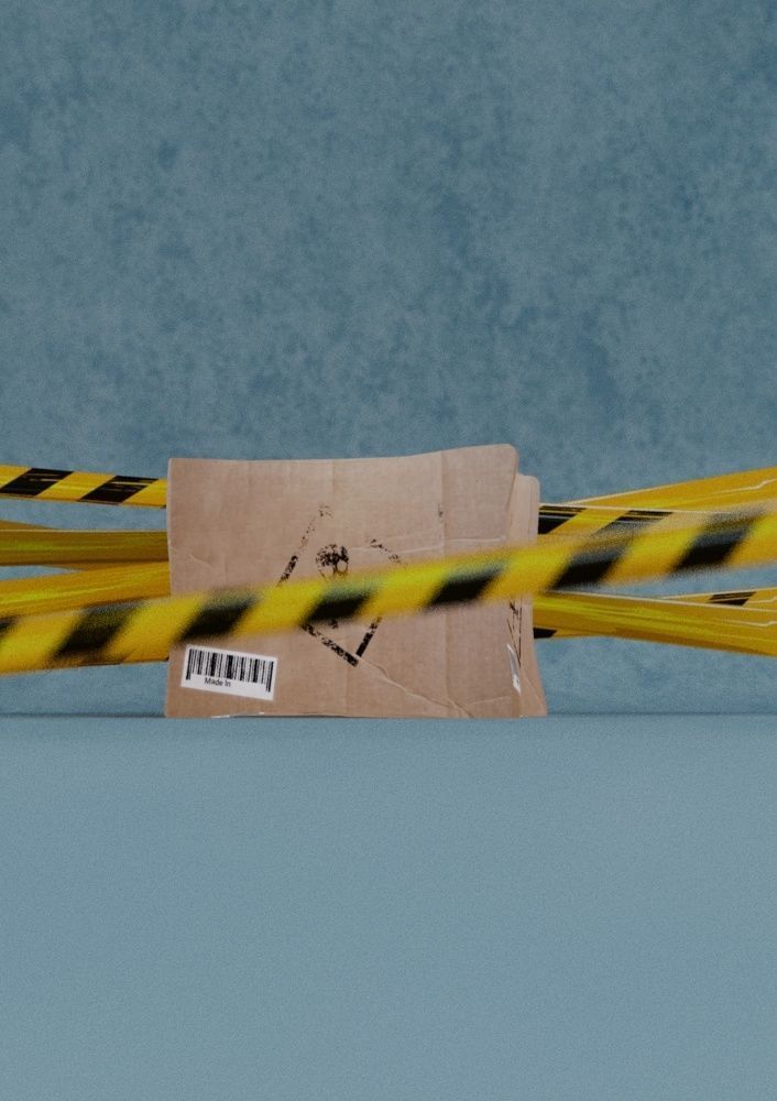 poison box free 3D model | CGTrader