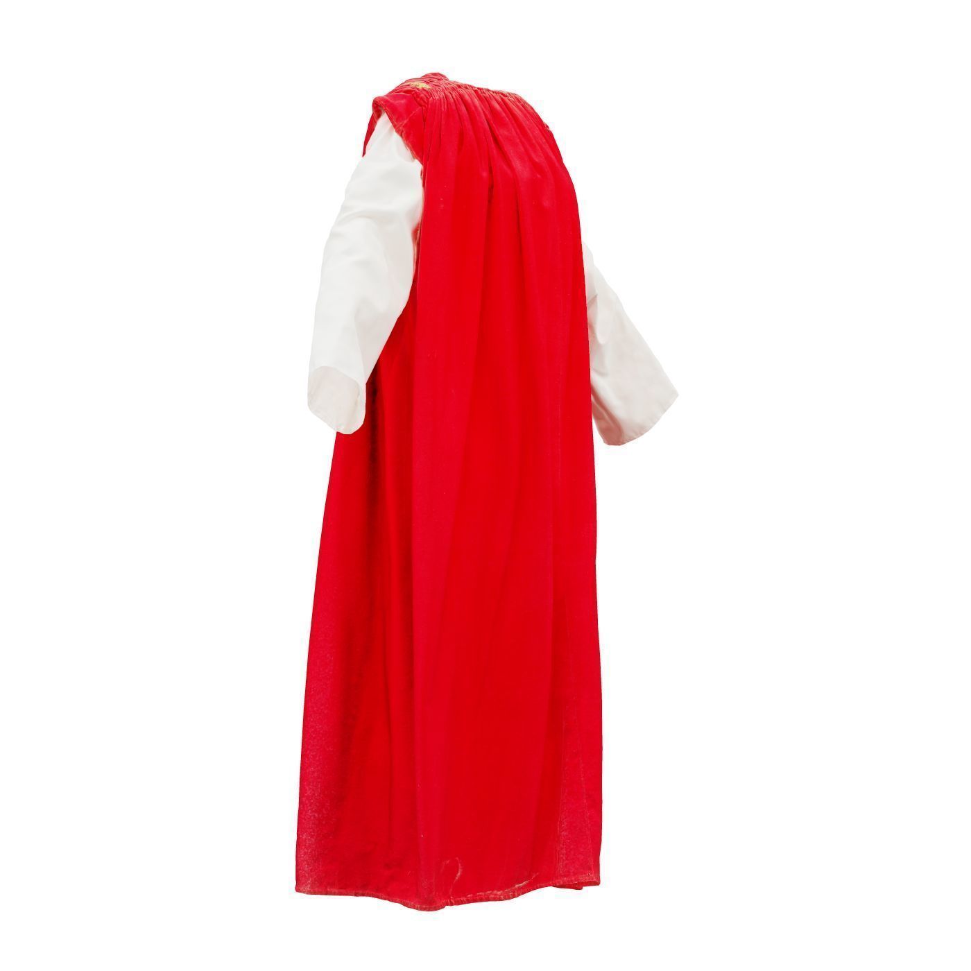 3D model Big Cape Dress VR / AR / low-poly | CGTrader