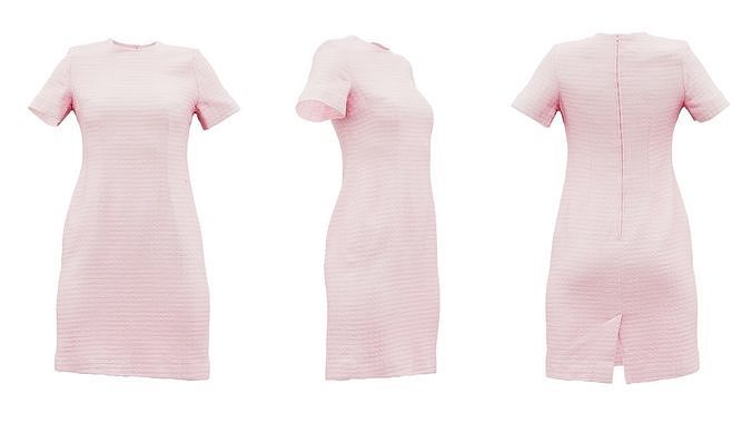 3D model Barbie Dress VR / AR / low-poly | CGTrader