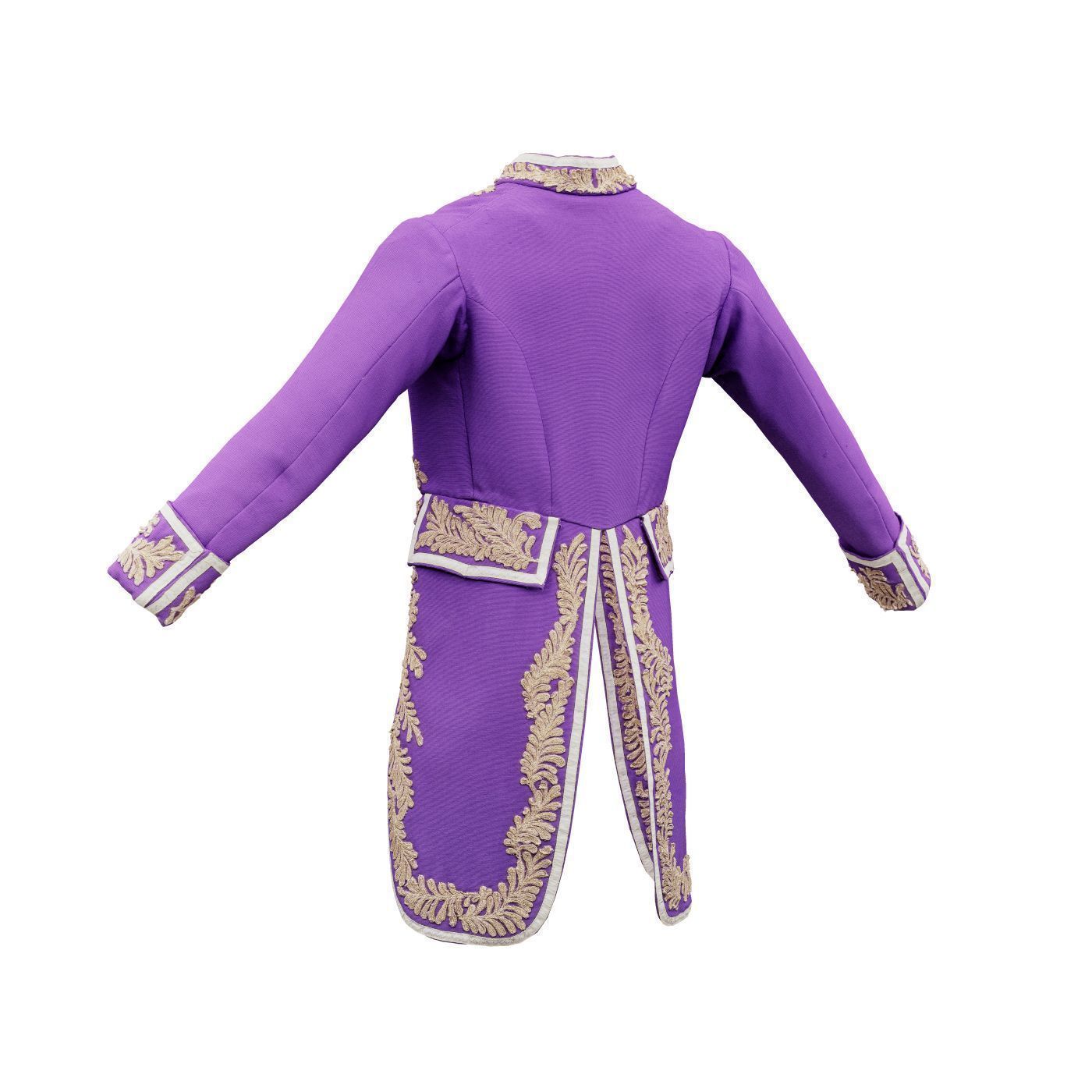 3D model Lackey Jacket Alt VR / AR / low-poly | CGTrader