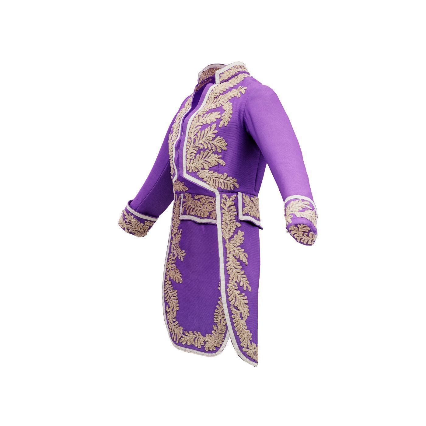 3D model Lackey Jacket Alt VR / AR / low-poly | CGTrader