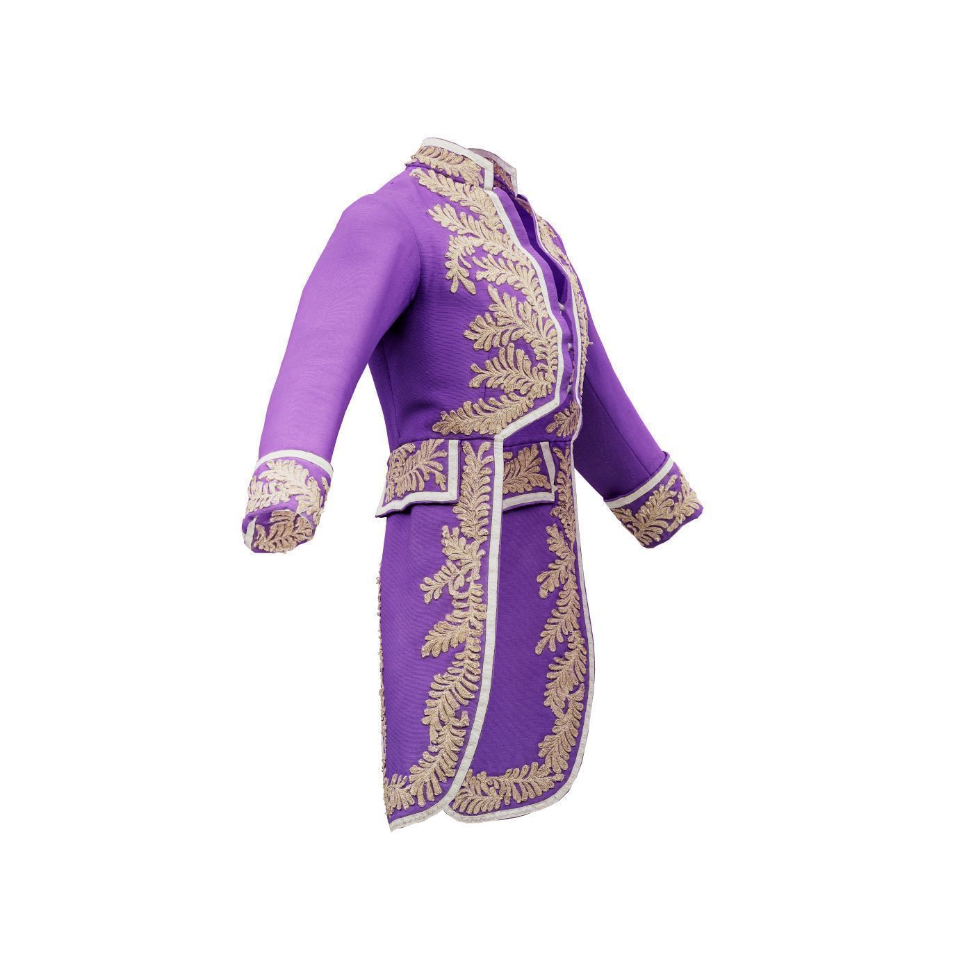 3D model Lackey Jacket Alt VR / AR / low-poly | CGTrader