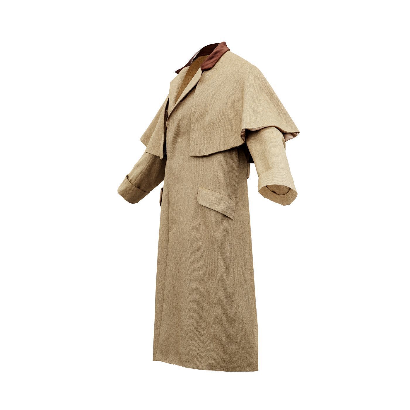 3D model Detective Coat VR / AR / low-poly | CGTrader