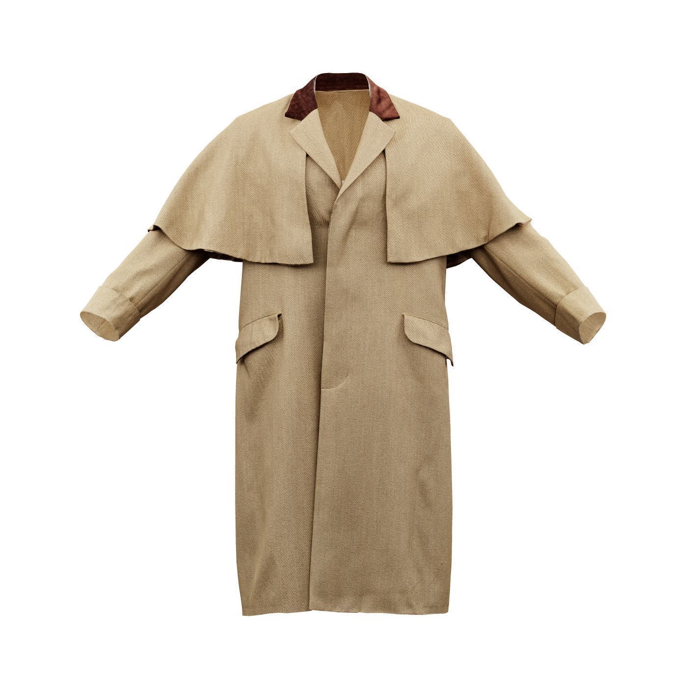 3D model Detective Coat VR / AR / low-poly | CGTrader