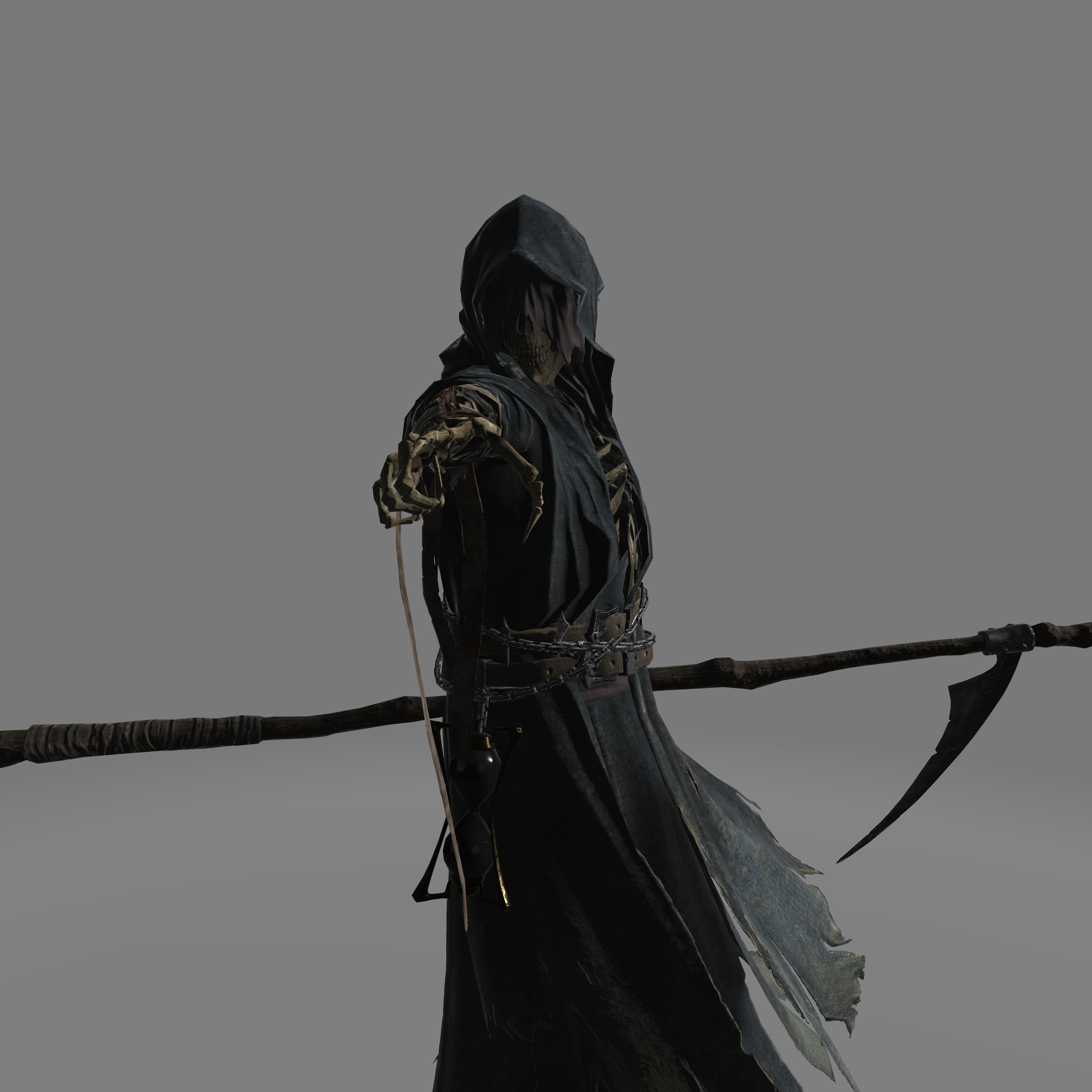 3D model grim reaper VR / AR / low-poly | CGTrader