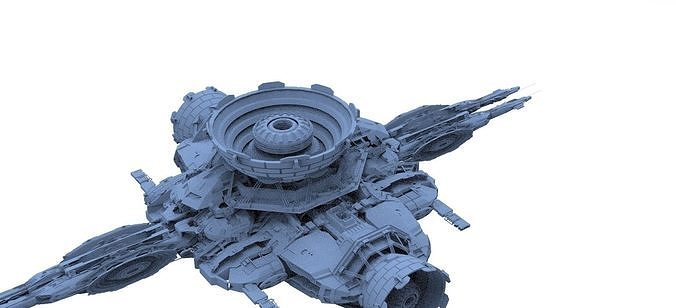 Halo Forerunner Inspired Pulse Generator 3D model | CGTrader