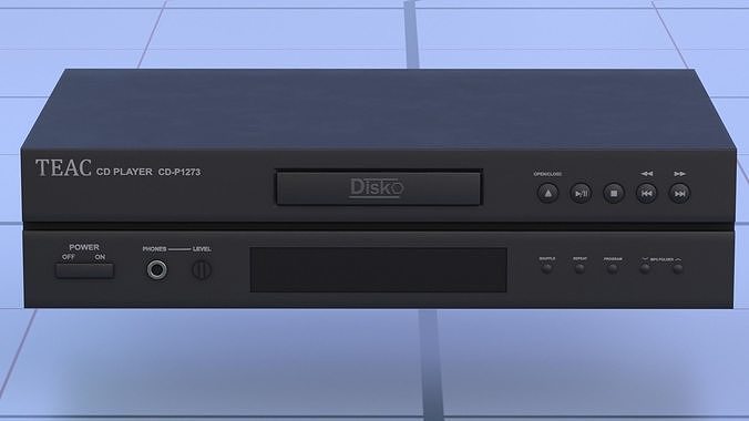 3D model DVD Low-poly 3D model cd player VR / AR / low-poly | CGTrader