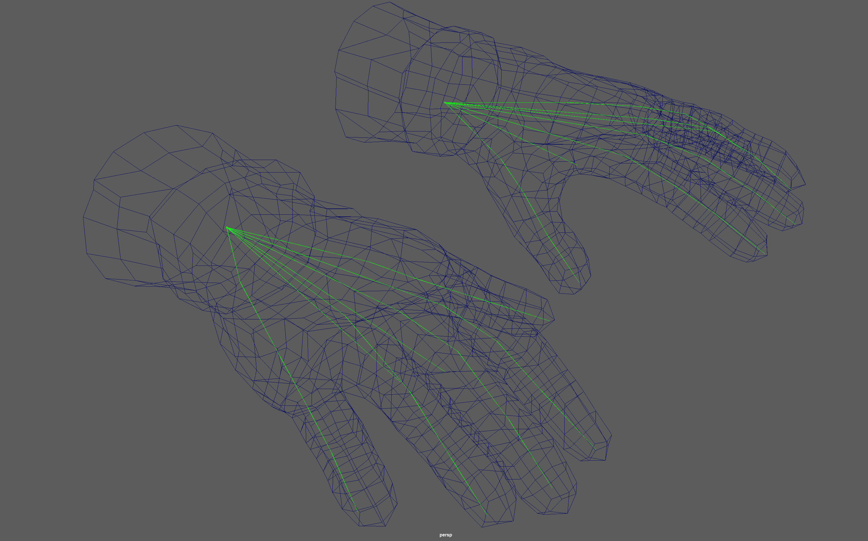 3D model VR Hand Gloves Rig Model VR / AR / low-poly | CGTrader