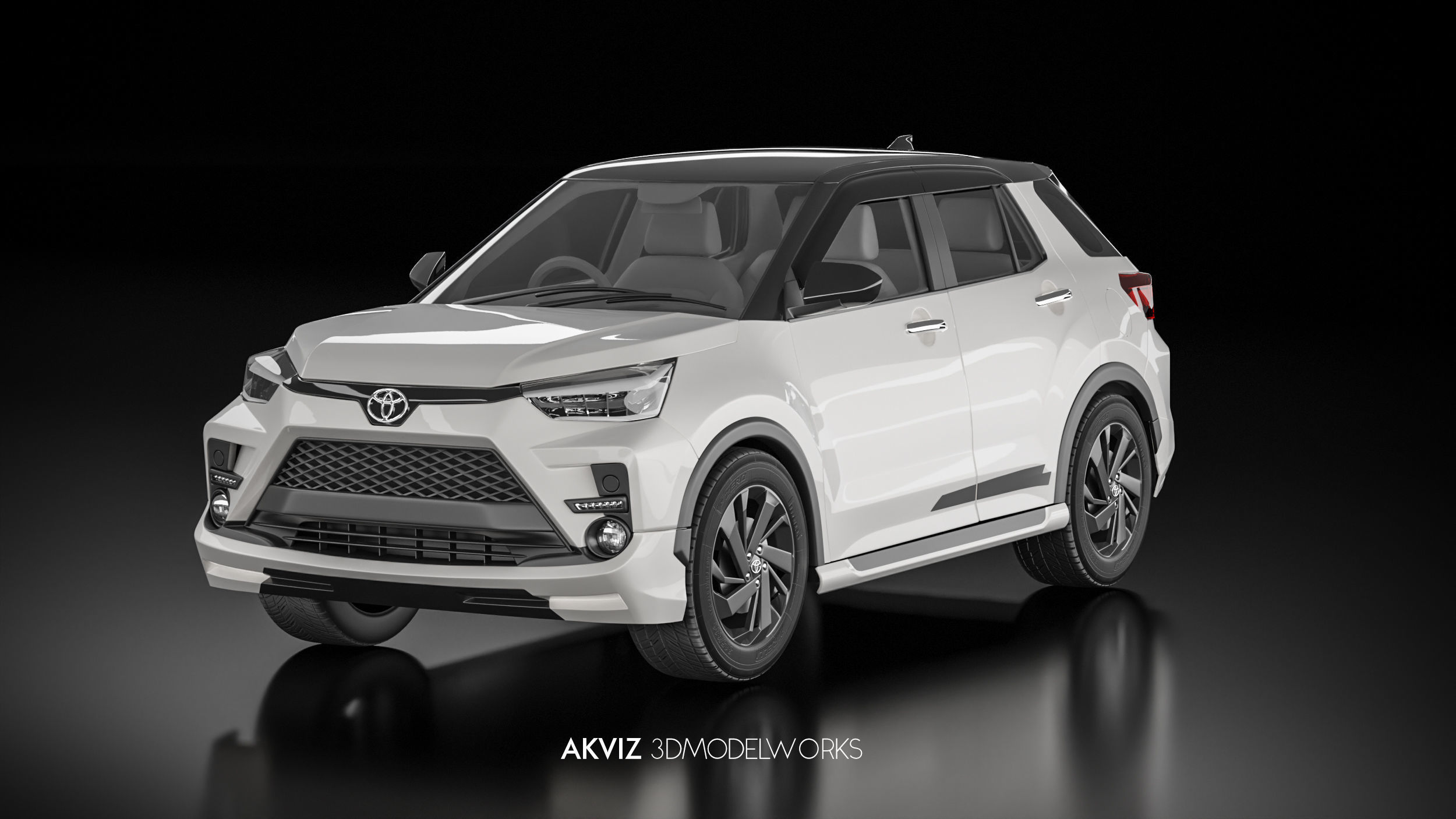 Toyota Raize type Raize GR sport 3D model | CGTrader