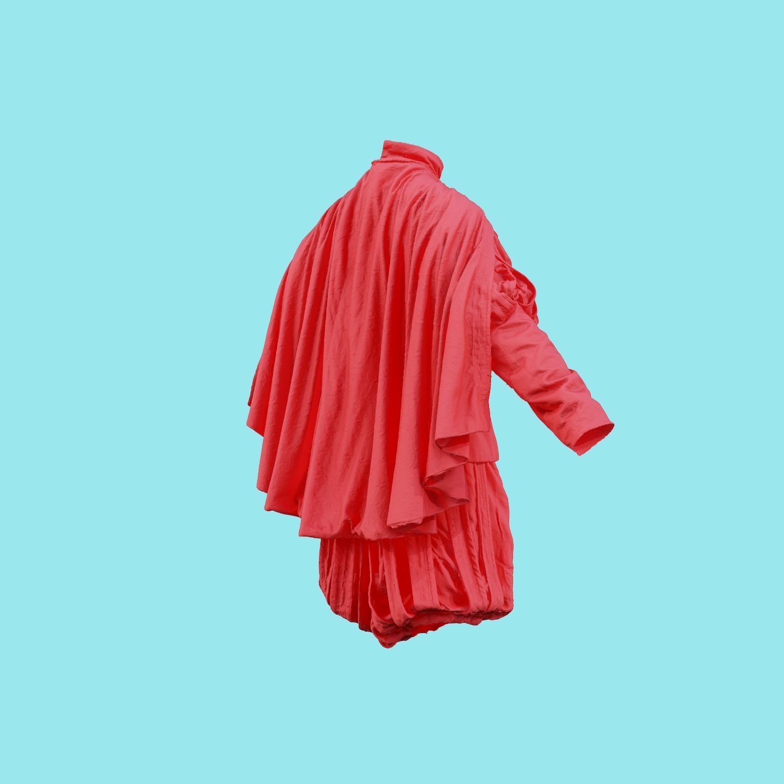 3D model Triangle Full Cape VR / AR / low-poly | CGTrader