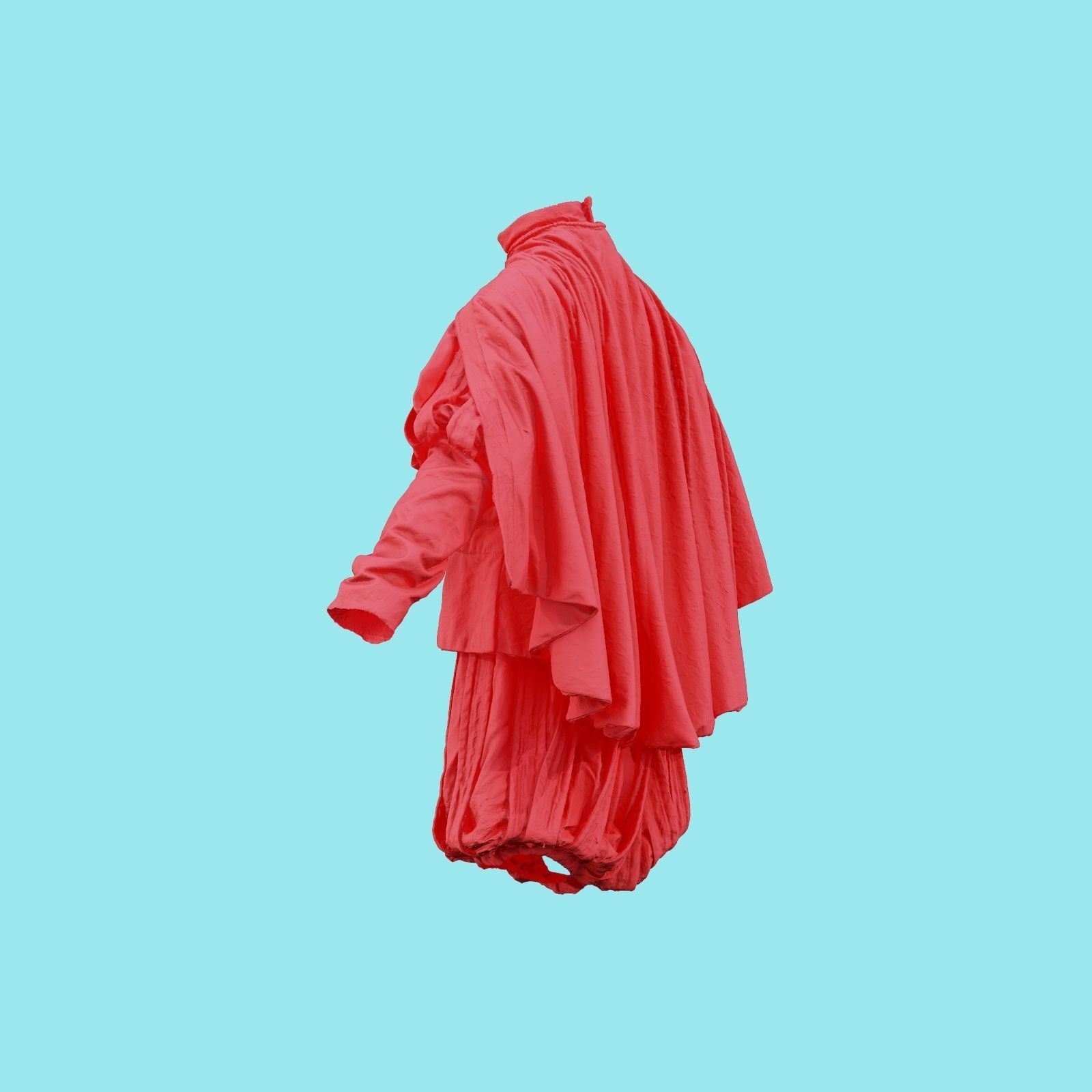 3D model Triangle Full Cape VR / AR / low-poly | CGTrader