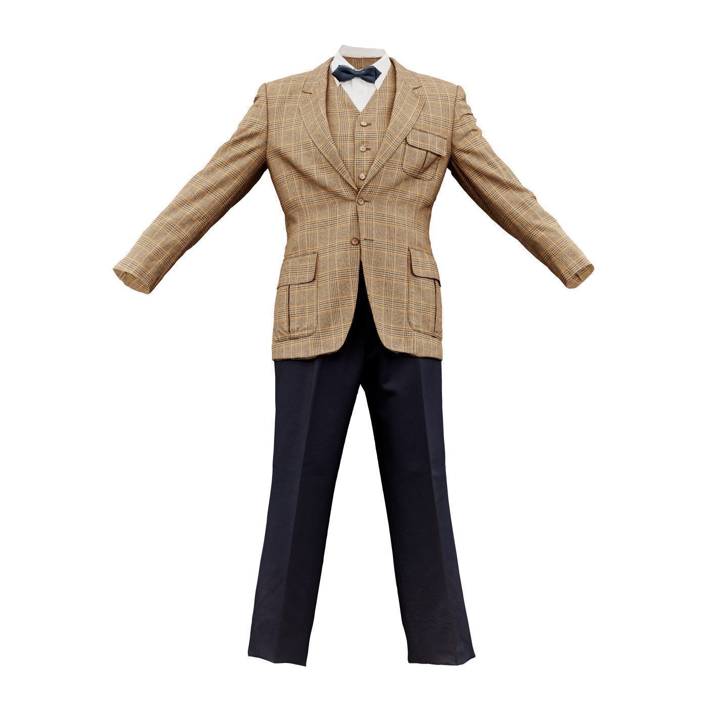 3D model Suit C Full Closed VR / AR / low-poly | CGTrader