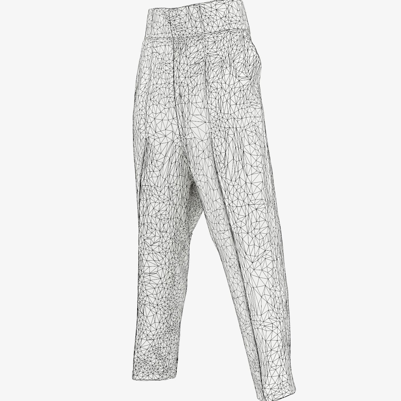 3D model Stylish Trousers VR / AR / low-poly | CGTrader