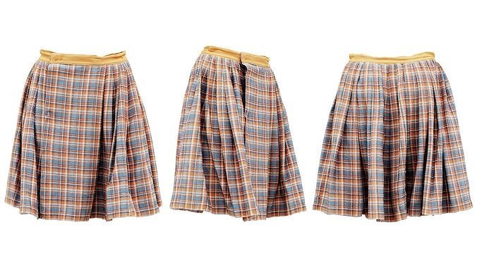 3D model Scottish Kilt A VR / AR / low-poly | CGTrader