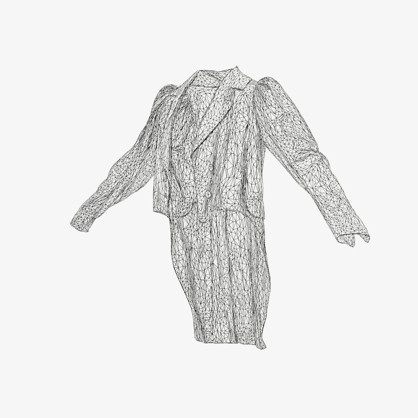 3D model Rags Slipcoat VR / AR / low-poly | CGTrader
