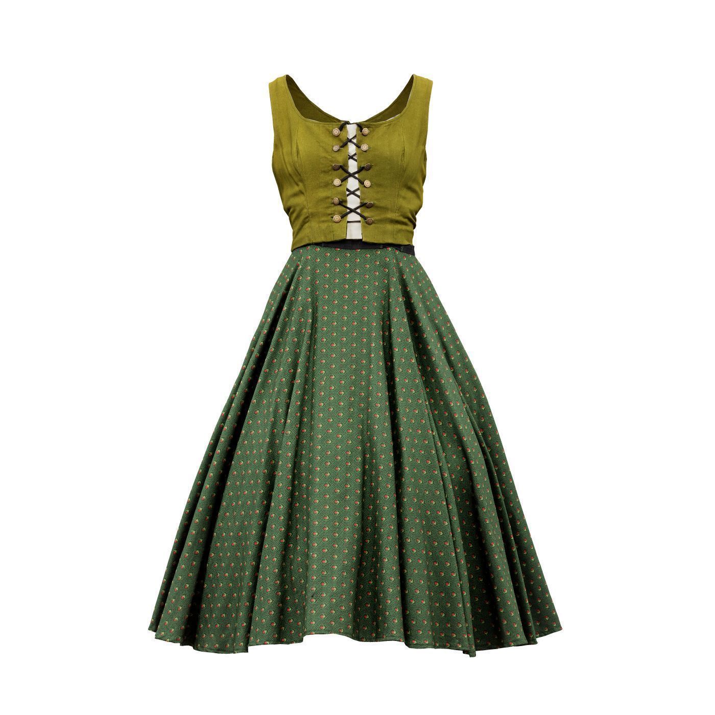 3D model Oktoberfest Dress Bell VR / AR / low-poly | CGTrader