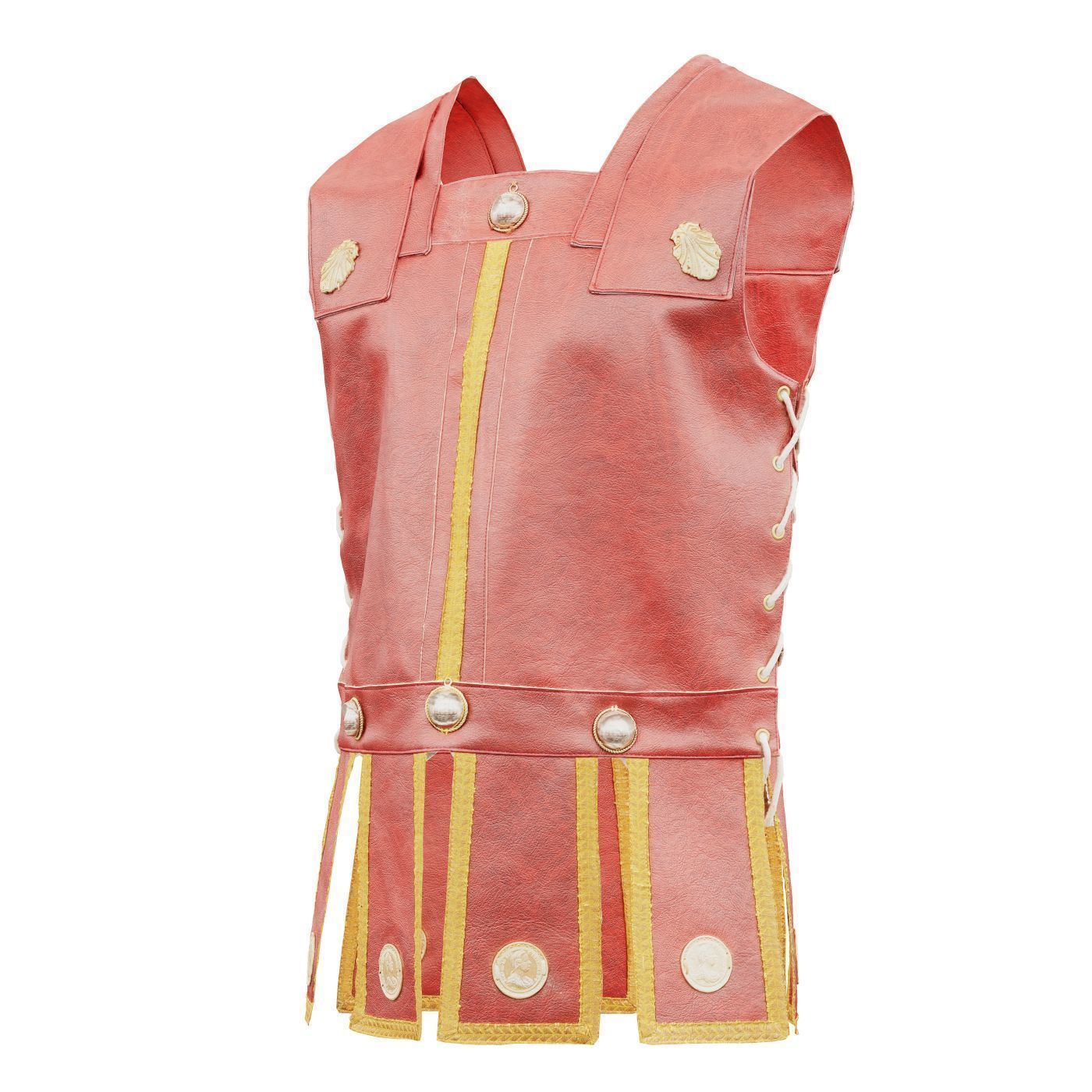 3D model Leather Soldier Armor VR / AR / low-poly | CGTrader