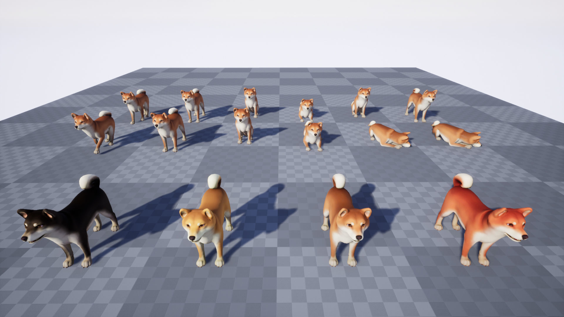 3D model Dog shiba inu VR / AR / low-poly | CGTrader