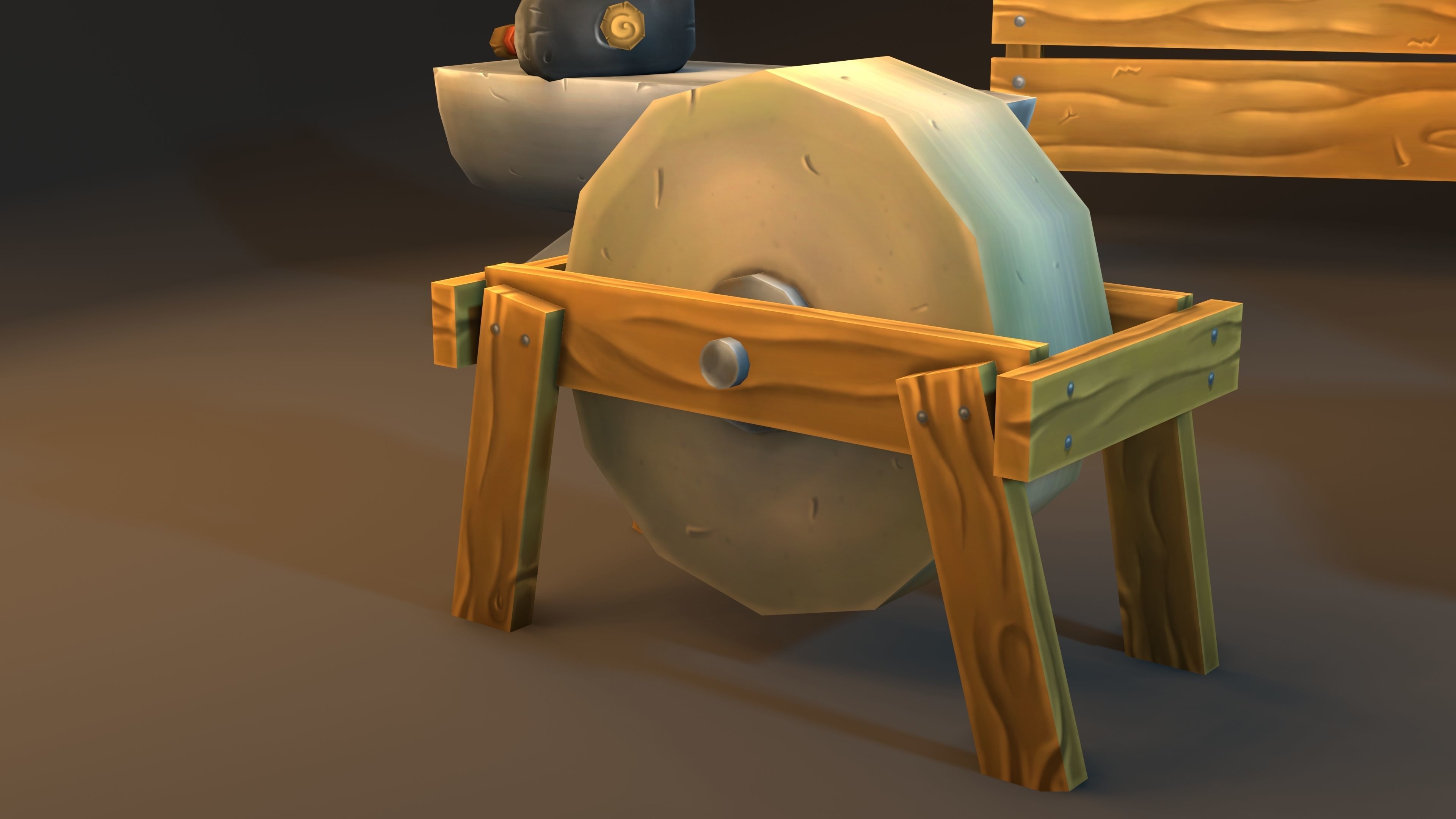 3D model Game ready low poly stylized Forge VR / AR / low-poly | CGTrader