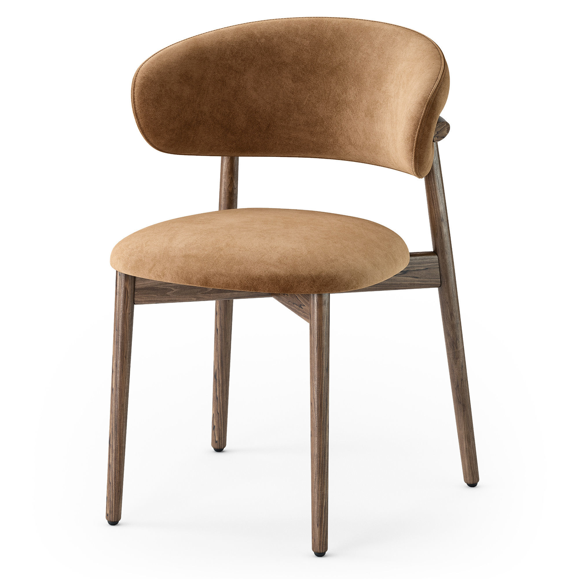 Calligaris Oleandro wood chair 3D model | CGTrader