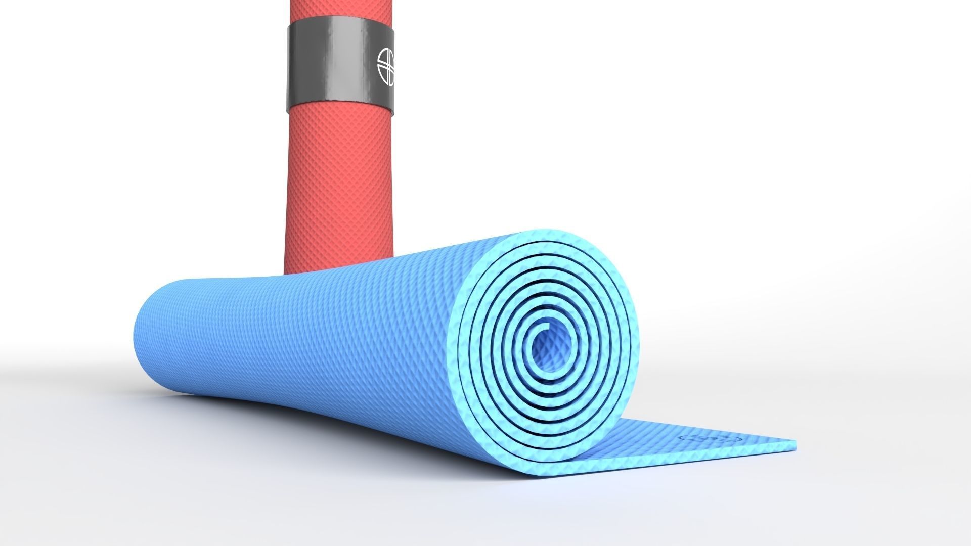 3D model Yoga mats 3D model VR / AR / low-poly | CGTrader