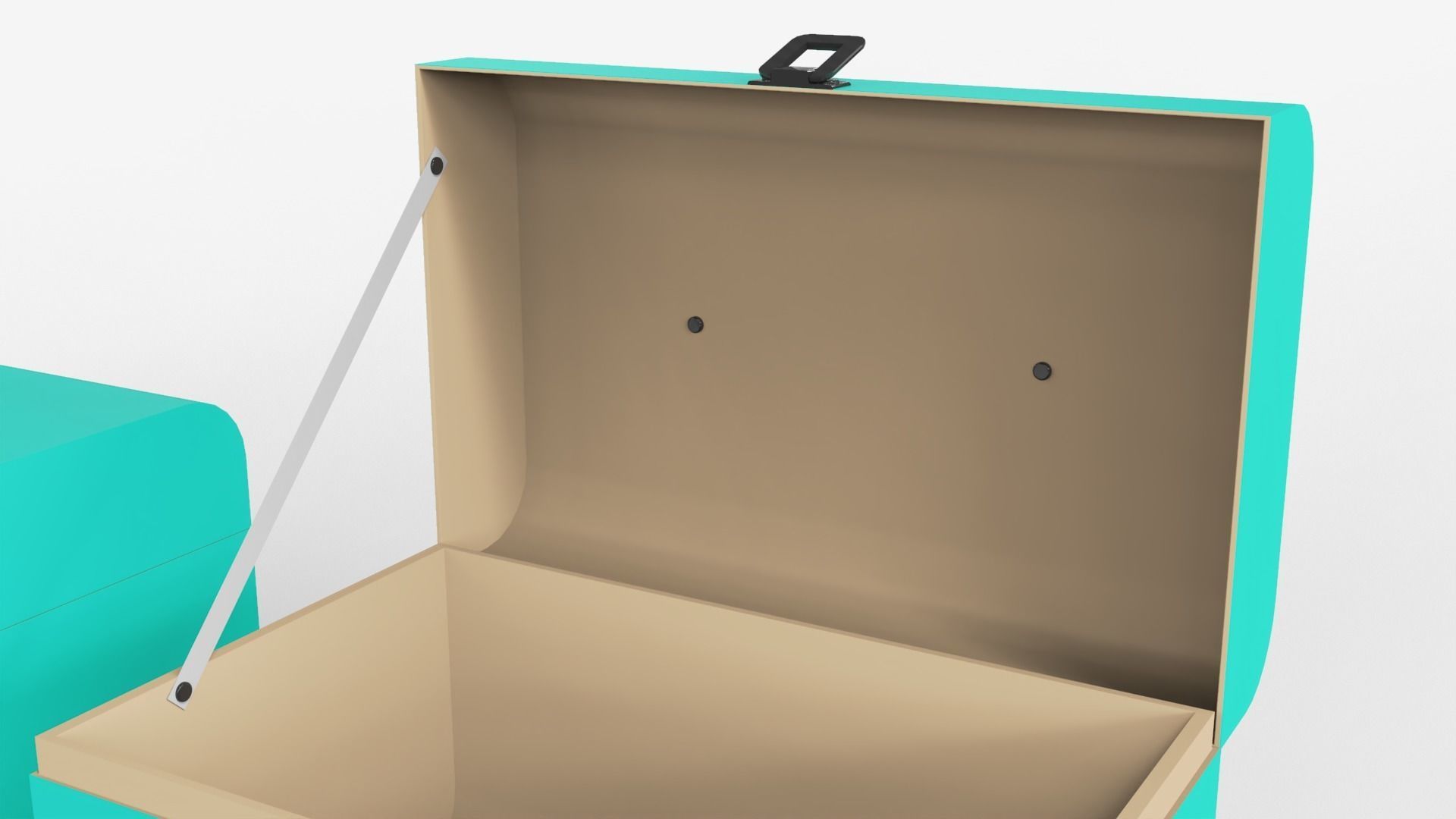 Children Cardboard Chest Suitcase 3D model | CGTrader