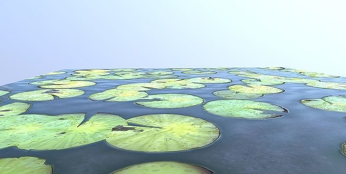 3D model Terrain - Lake- Seamless - PBR VR / AR / low-poly | CGTrader