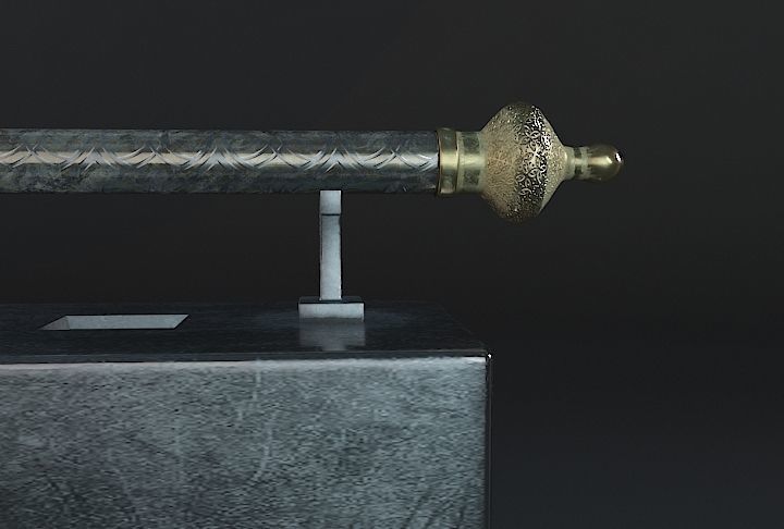 Bhuj ancient Indian weapon 3D model | CGTrader