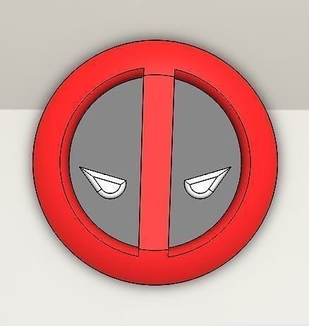 3D Deadpool token 3D model | CGTrader