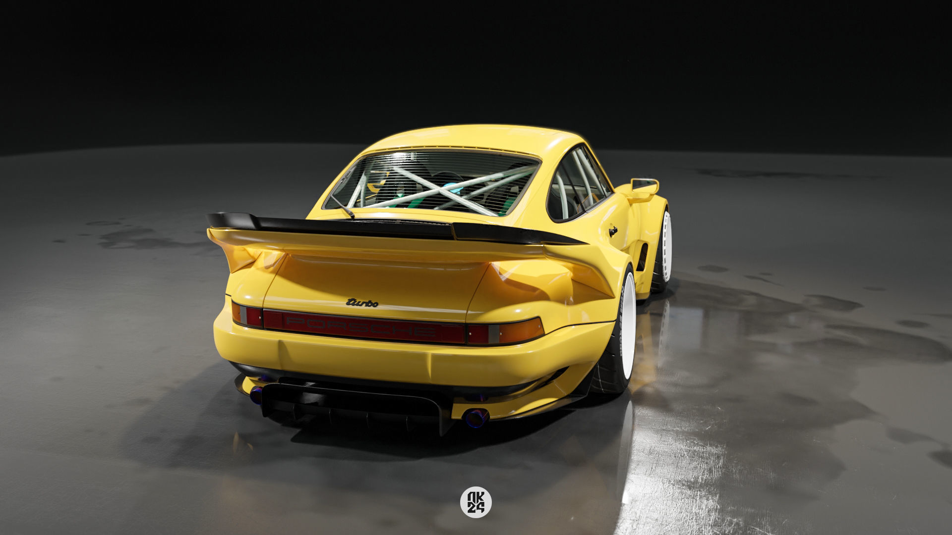 Porsche 911 Widebody kit 3D model | CGTrader