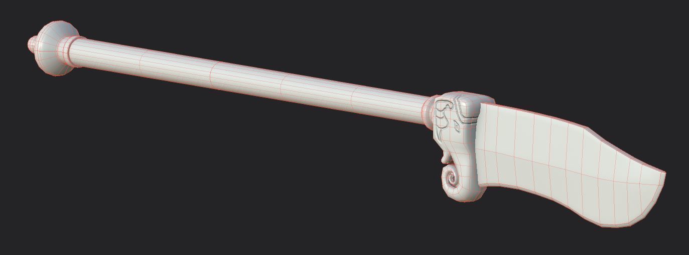 3D model Bhuj ancient Indian weapon Low poly VR / AR / low-poly | CGTrader