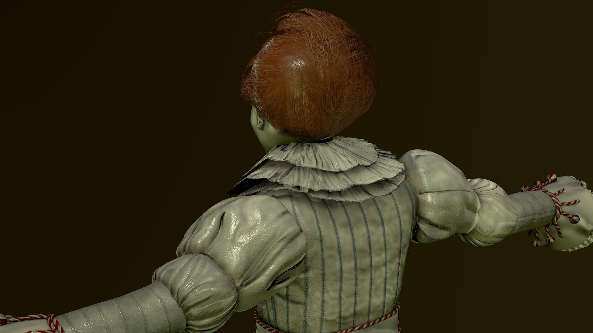 3D model Clown Pennywise - It VR / AR / low-poly | CGTrader