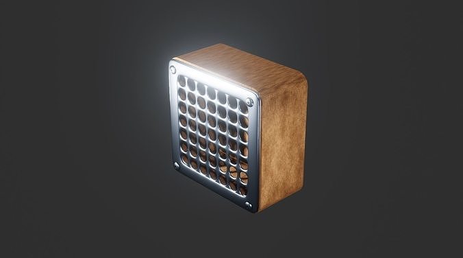 Speaker Box 3d Model 3D model | CGTrader
