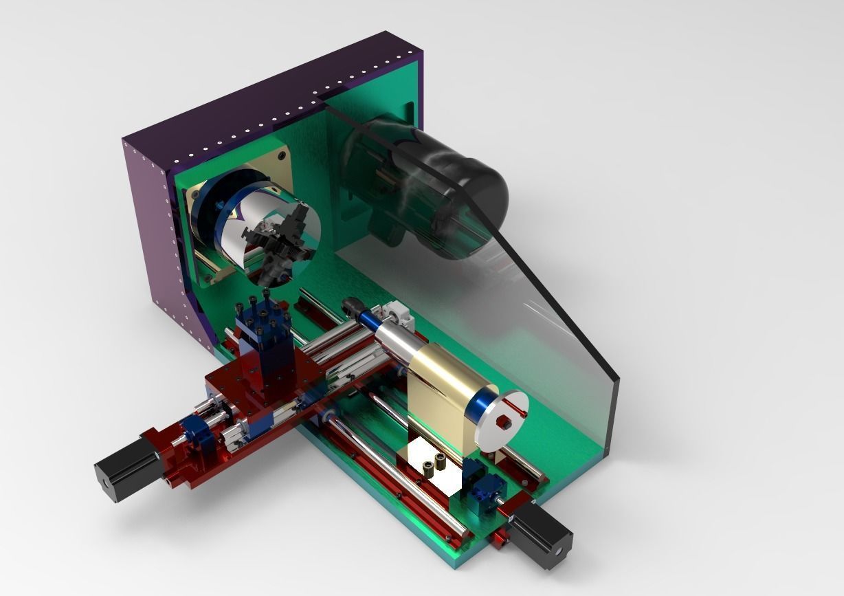 CNC lathe plans Easy to make 3D model 3D printable | CGTrader