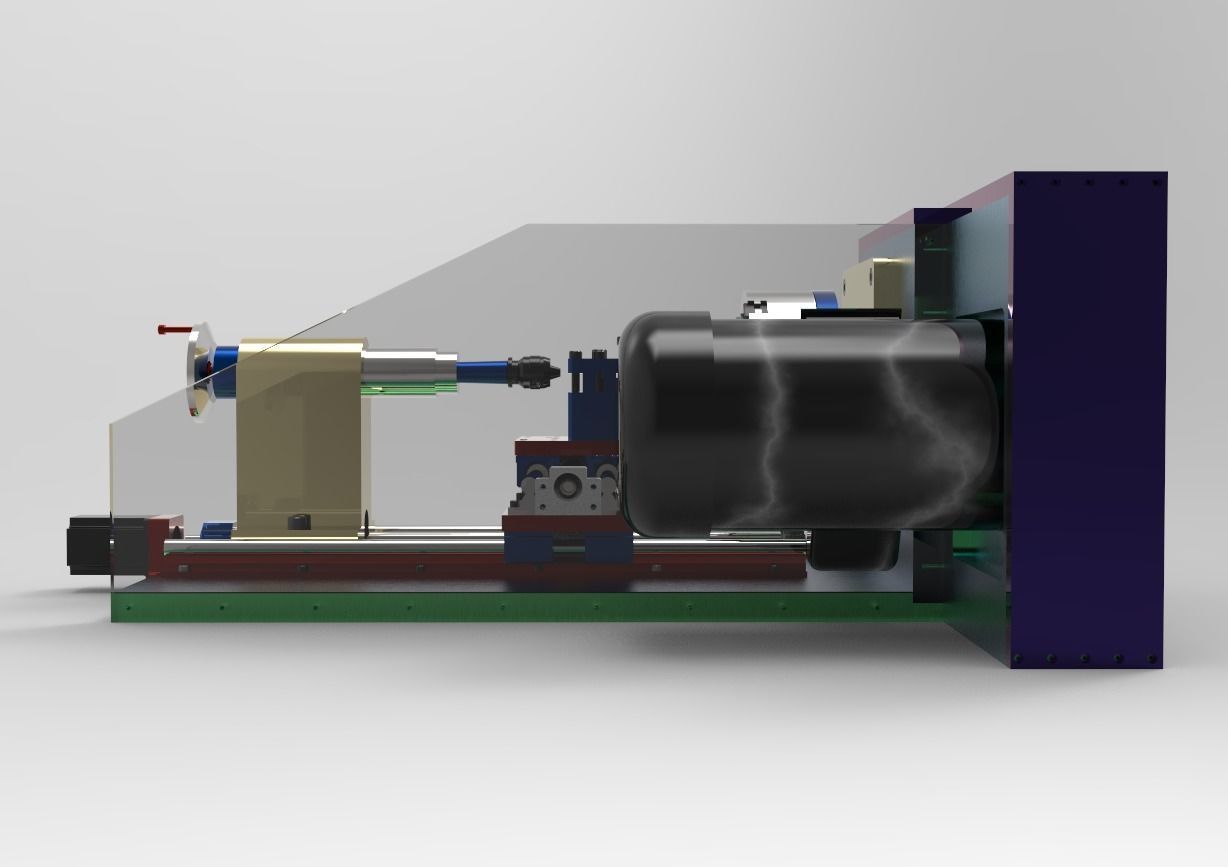 CNC lathe plans Easy to make 3D model 3D printable | CGTrader