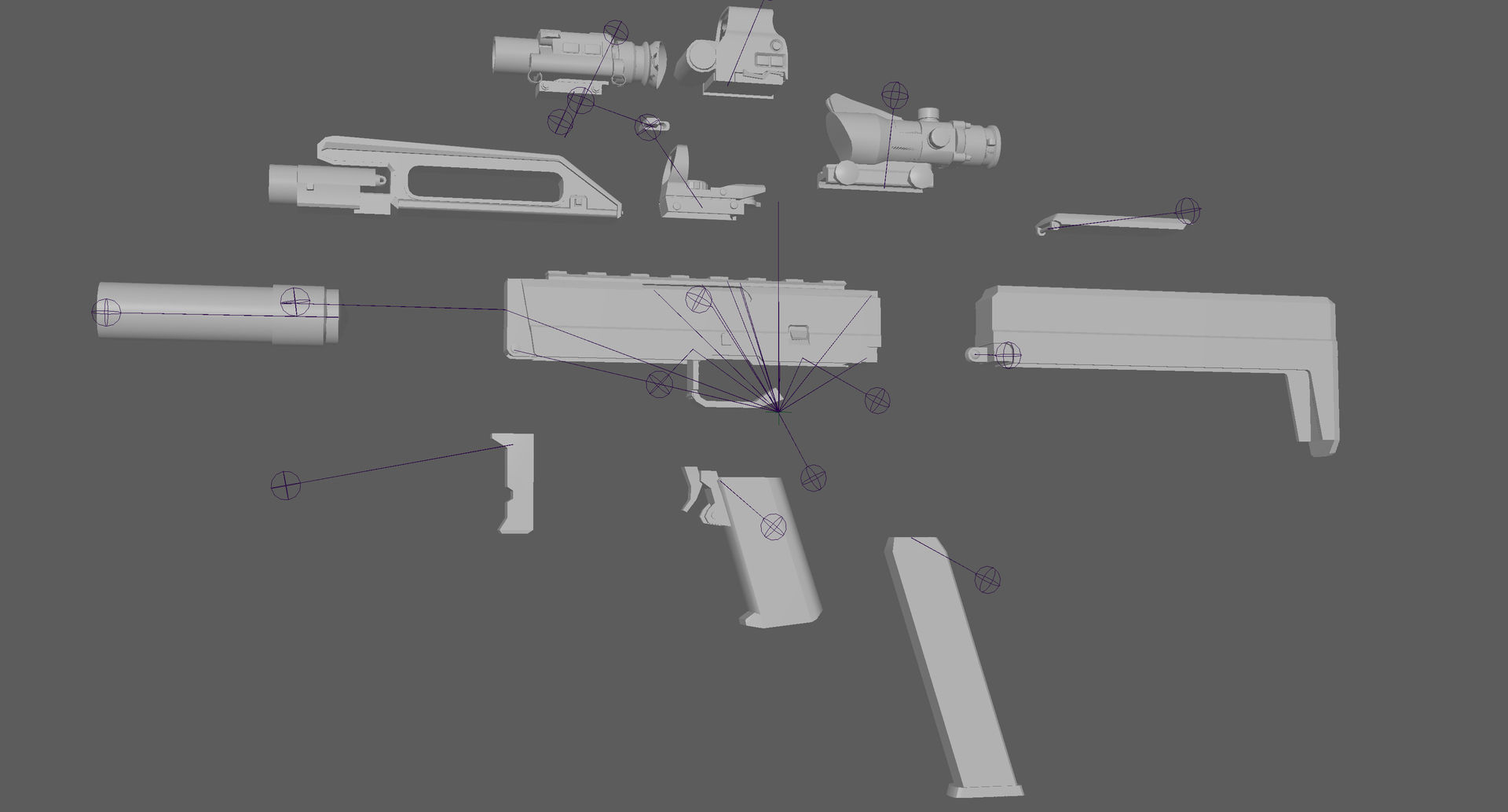 3D model FMG 9 Rigged VR / AR / low-poly | CGTrader