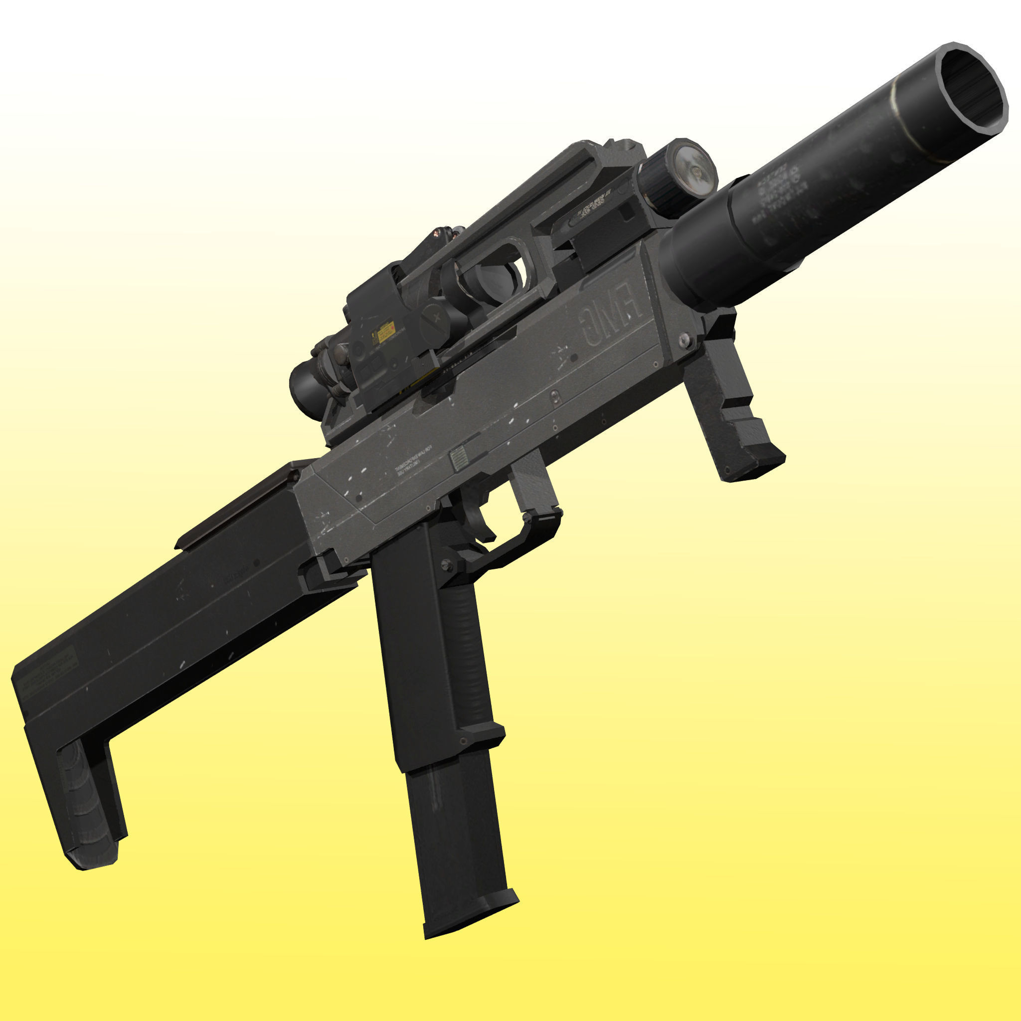 3D model FMG 9 Rigged VR / AR / low-poly | CGTrader