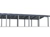 Large Open Metal Shed 3D model | CGTrader