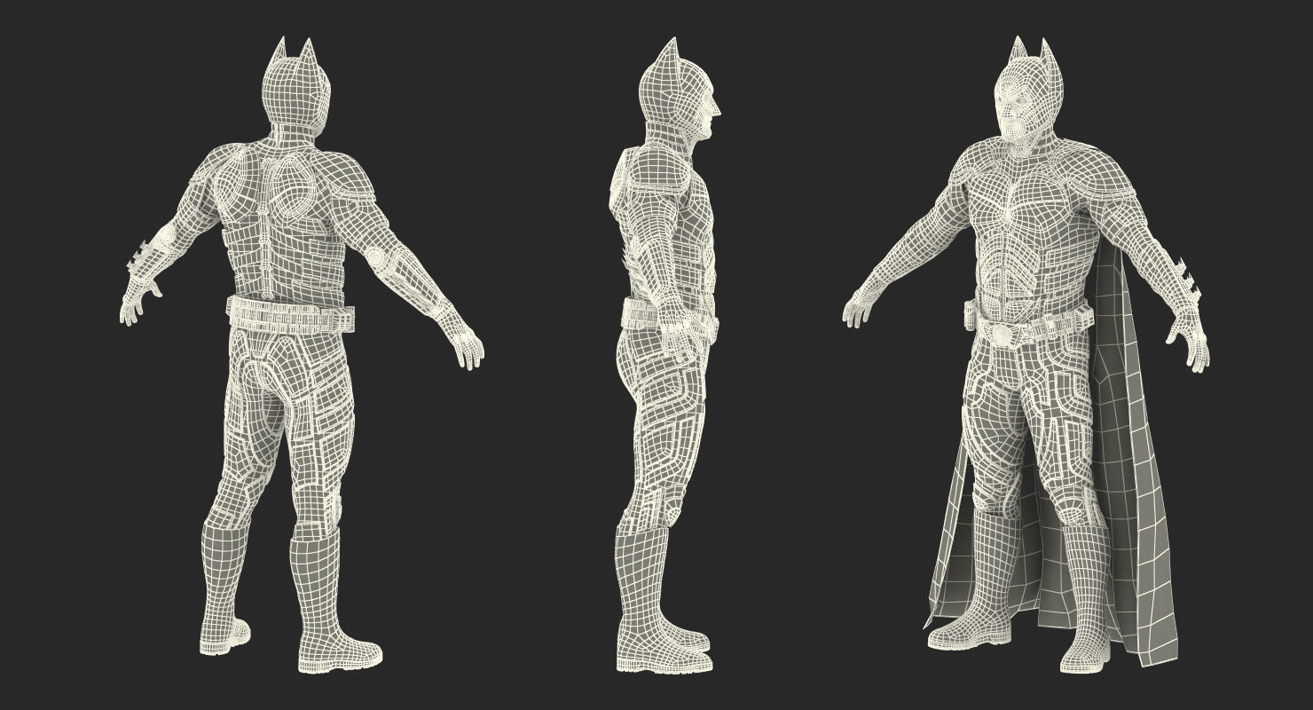 Batman Rigged for Maya 3D model rigged | CGTrader