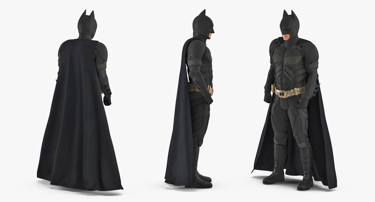 Batman Rigged for Cinema 4D 3D model rigged | CGTrader